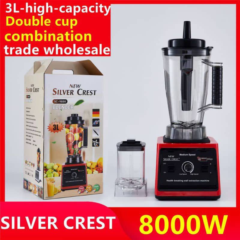 Silver Crest 3L Double Cup Blender – Trendy Variety Hub