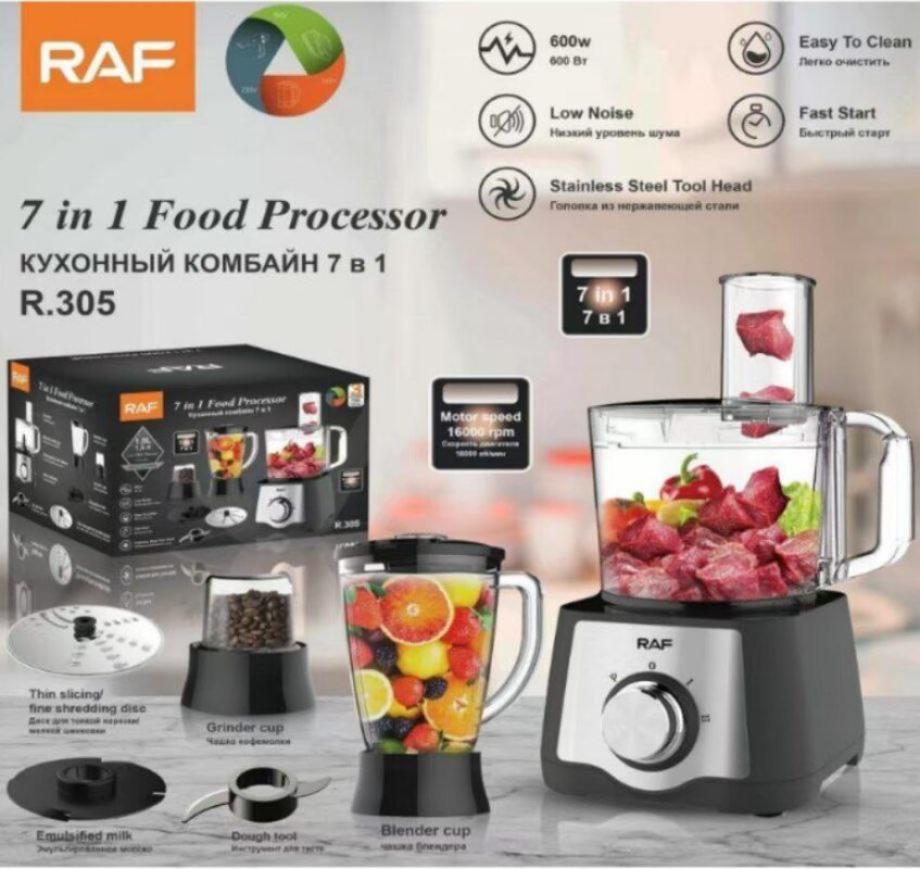 Raf 7in1 Food Processor – Trendy Variety Hub